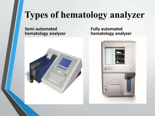Hematology auto analyzer | PPTX