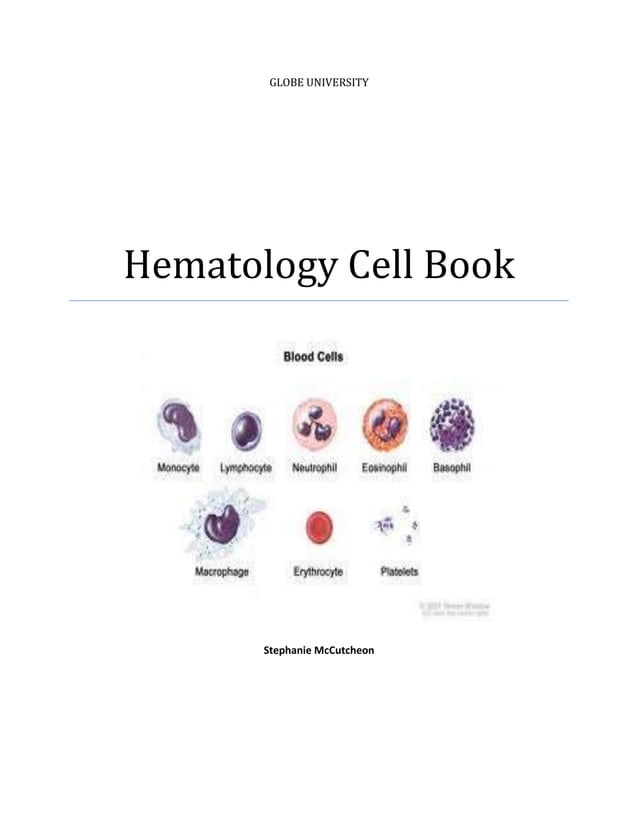 Hematology cell book | DOCX