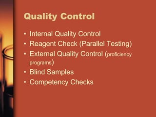 Hematology Chemistry Coagulation | PPT