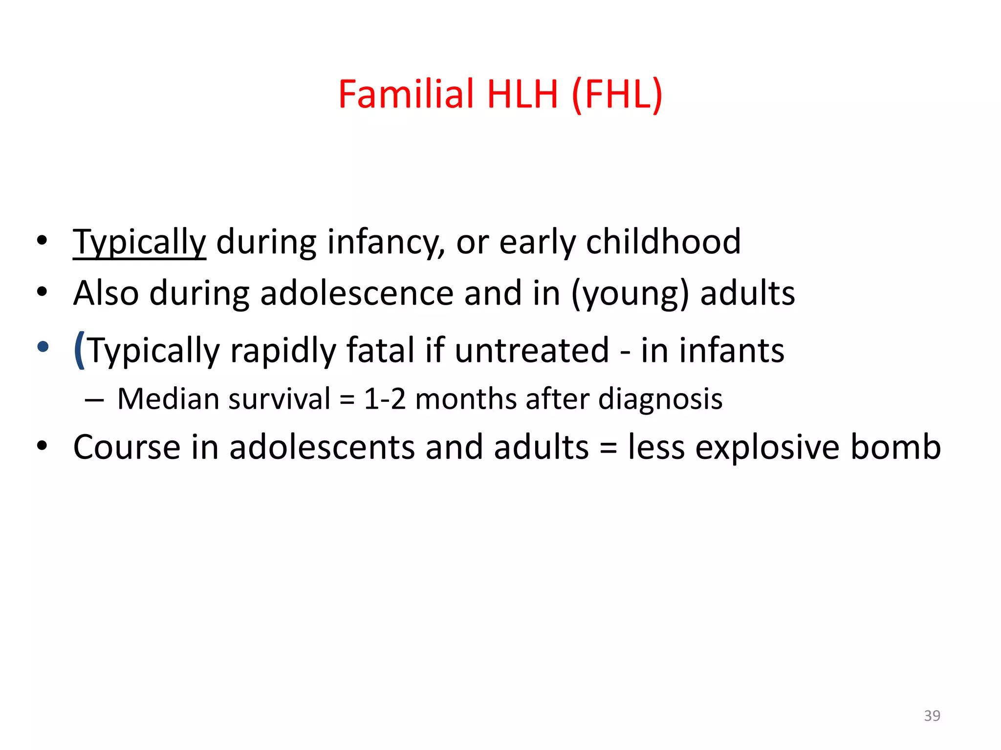 Hemophagocytic lymphohistocytosis Awareness HLH | PPTX