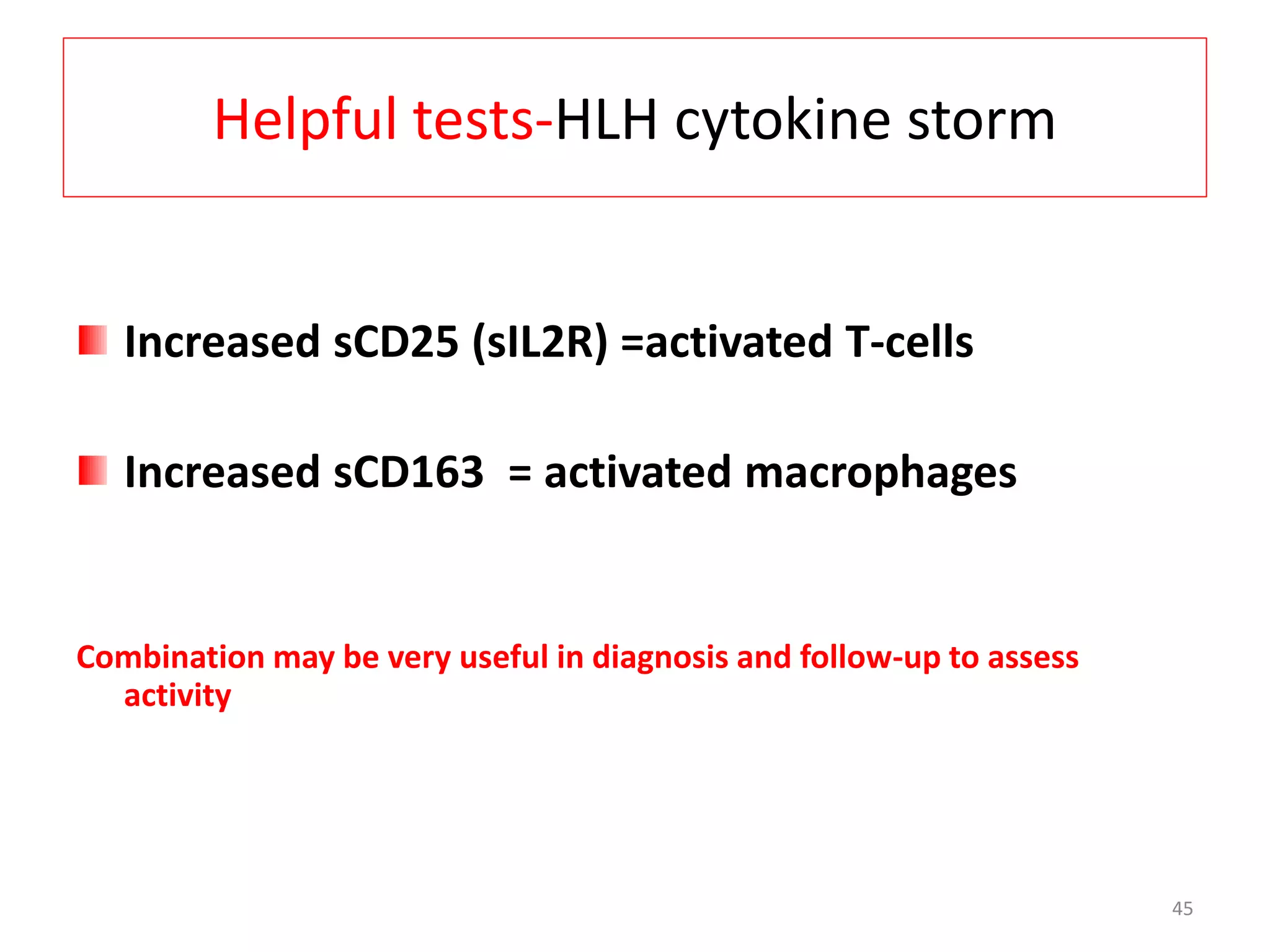 Hemophagocytic lymphohistocytosis Awareness HLH | PPTX