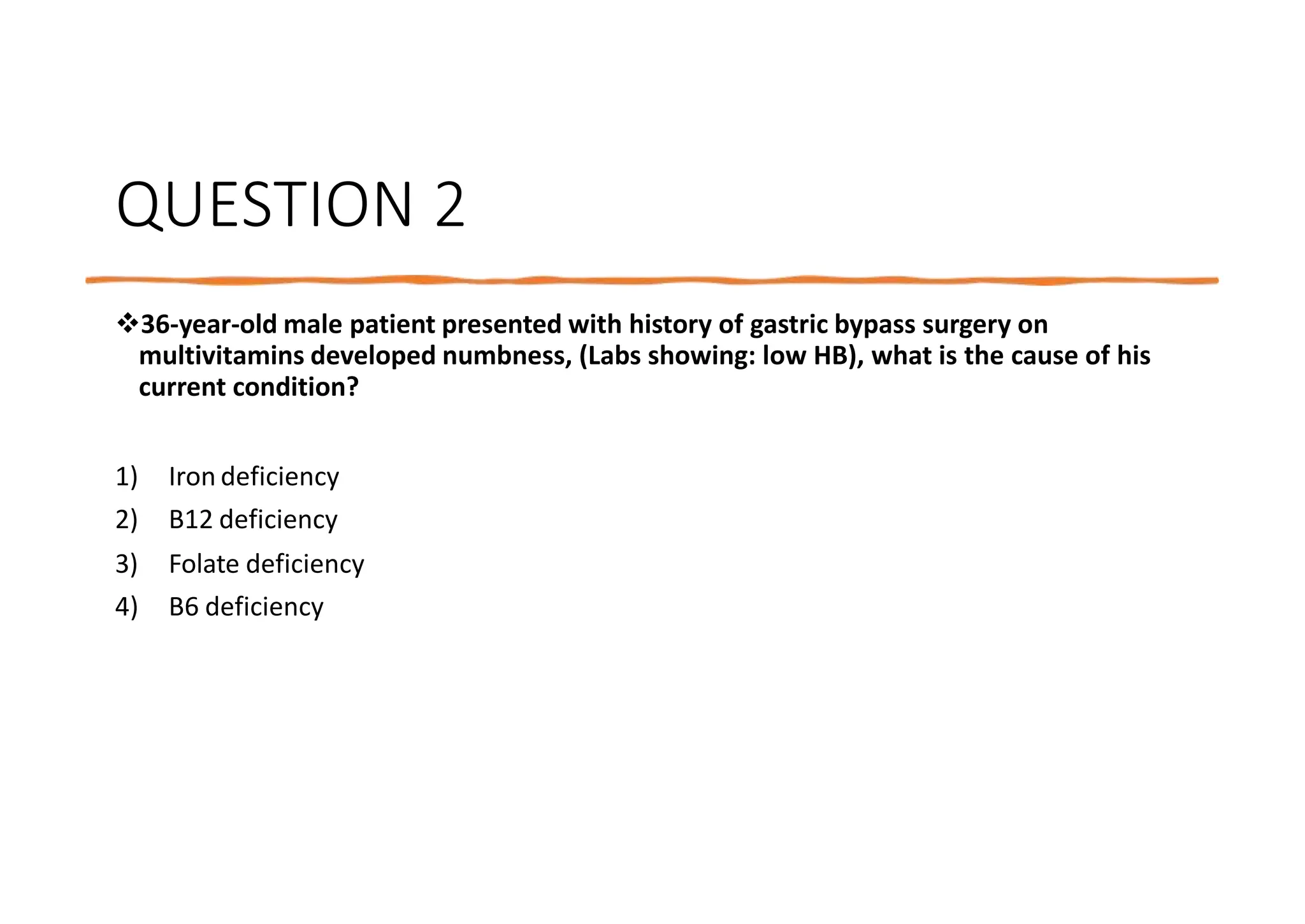Hematology MCQ's for exams | PPTX