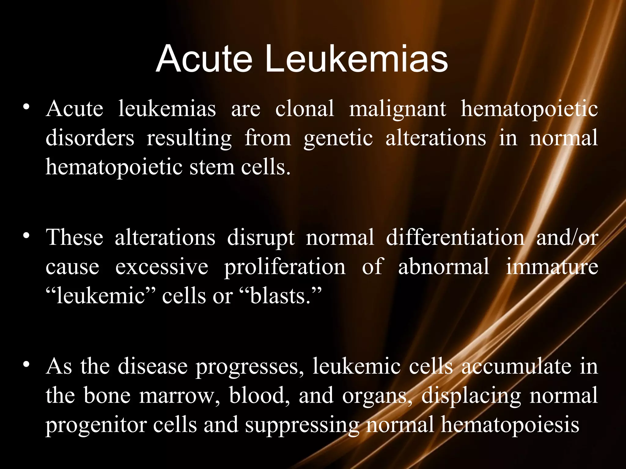 ACUTE LEUKEMIA | PPT