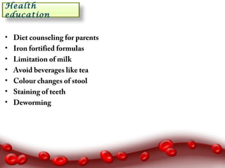 Hematology PPT- anemia, thalasemia, sickle cell anemia | PPT