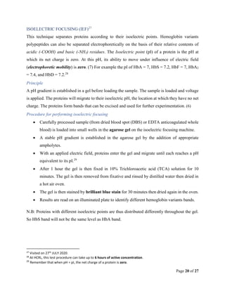 Hematology & Blood Transfusion lab. rotation report summary | PDF