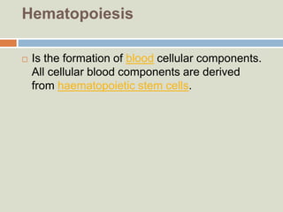 Hematopioesis | PPT