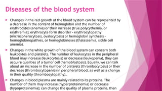 Hematopoetic system of blood system pathology | PPTX