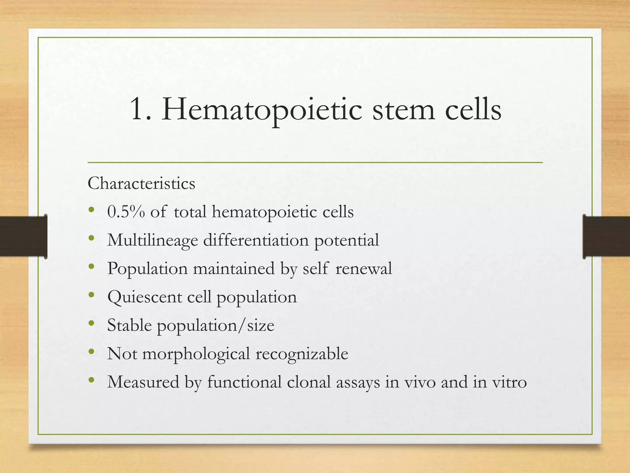 Hematopoiesis | PPTX