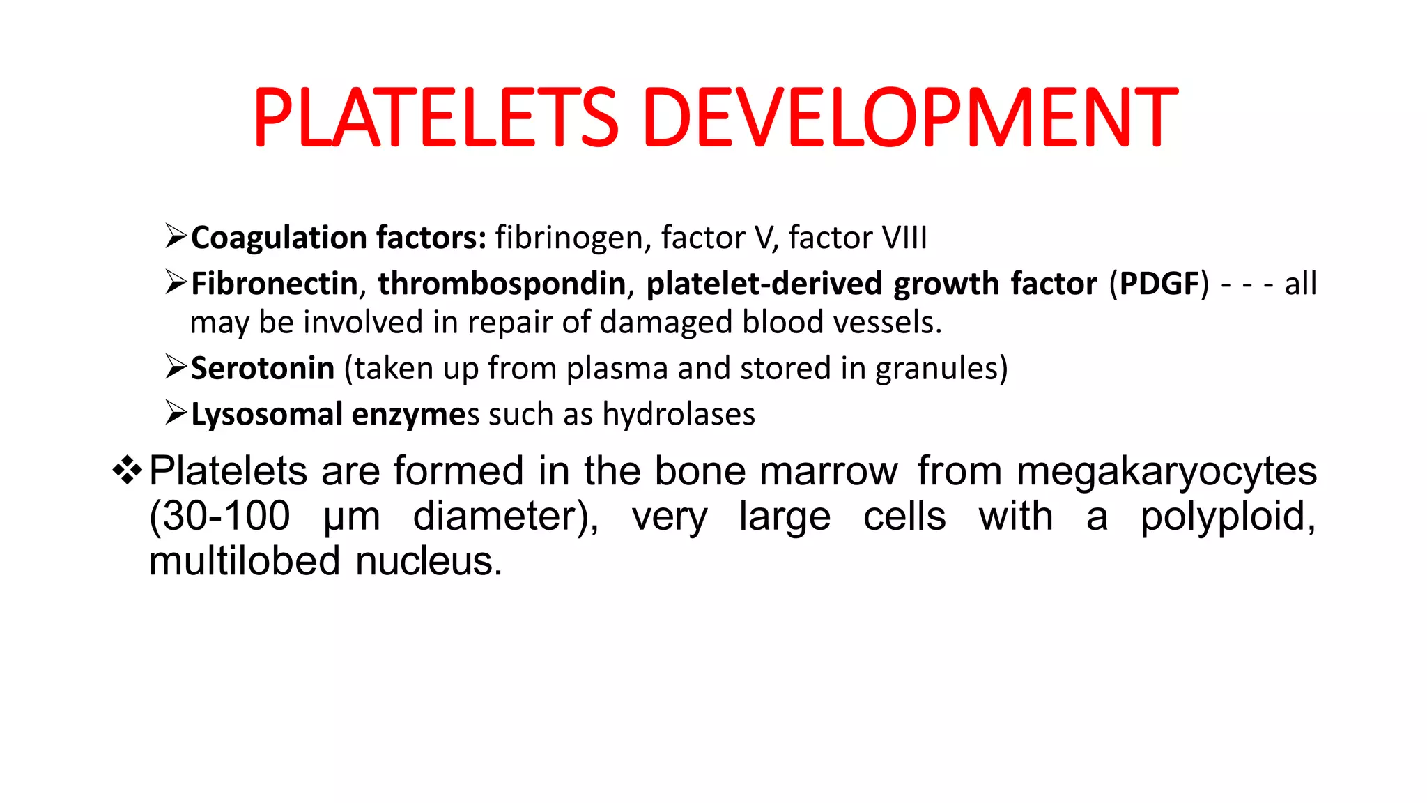 Hematopoiesis: Formation of Blood Cells - An Overview | PPTX