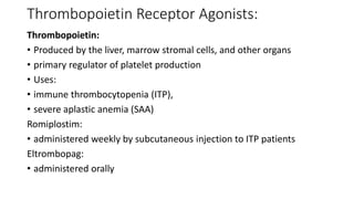 Hematopoietic agents(growth factors) | PPTX