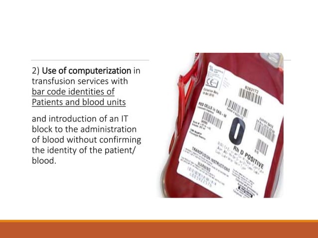 Hematovigilance / Haemovigilance Pranav | PPTX