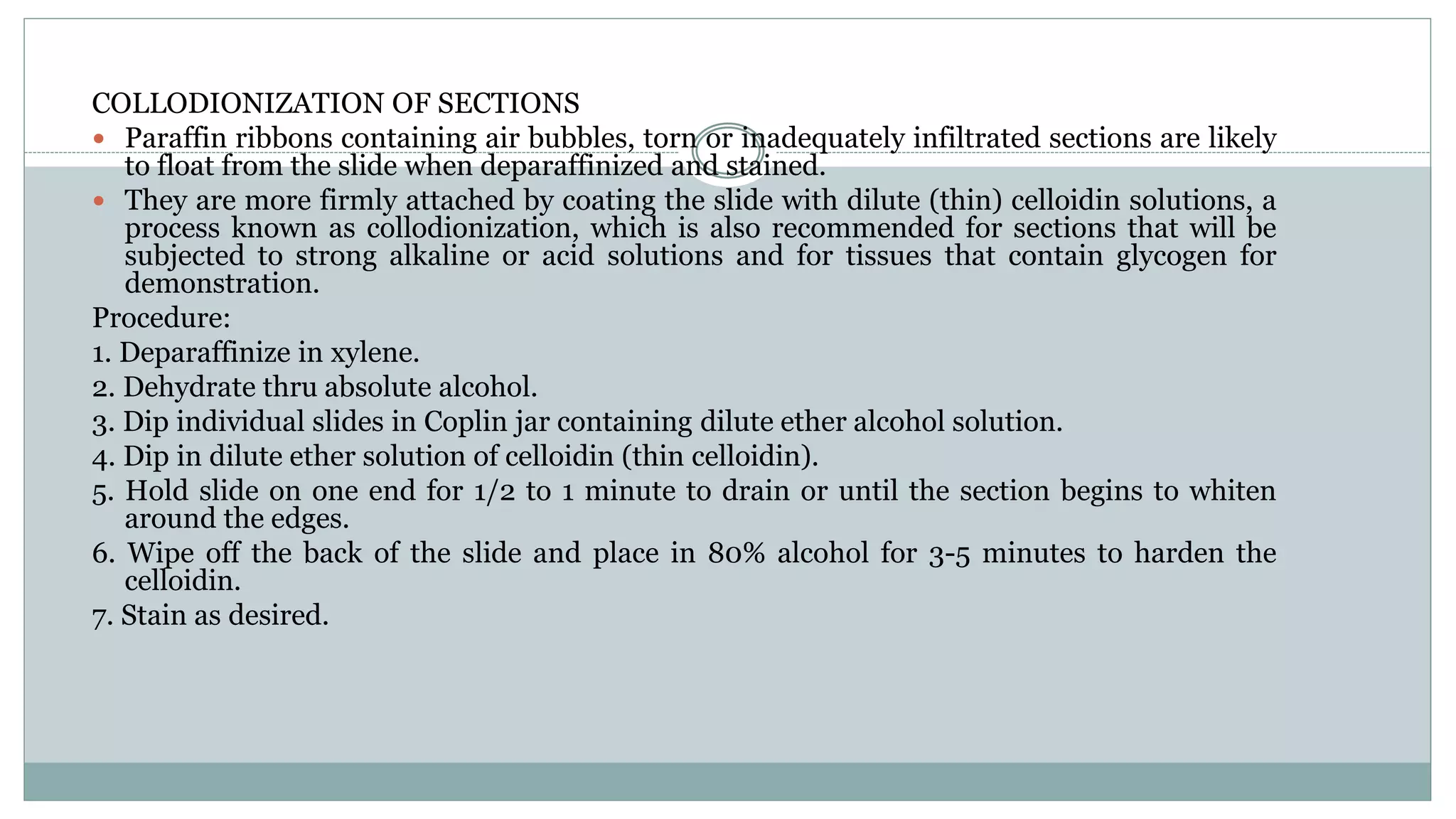 HEMATOXYLIN AND EOSIN (H & E) Staining.pptx