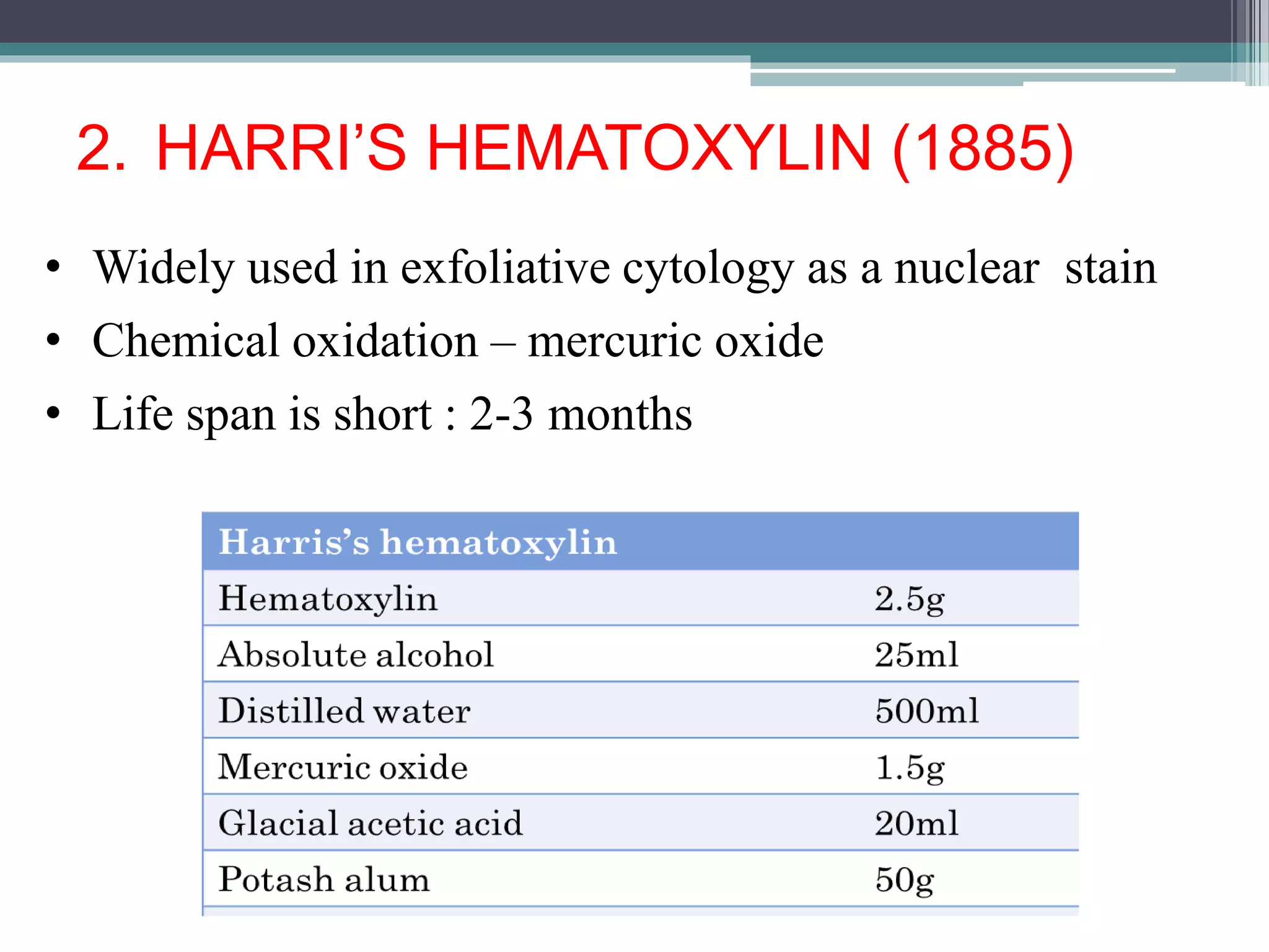 Hematoxylin and eosin staining | PPTX