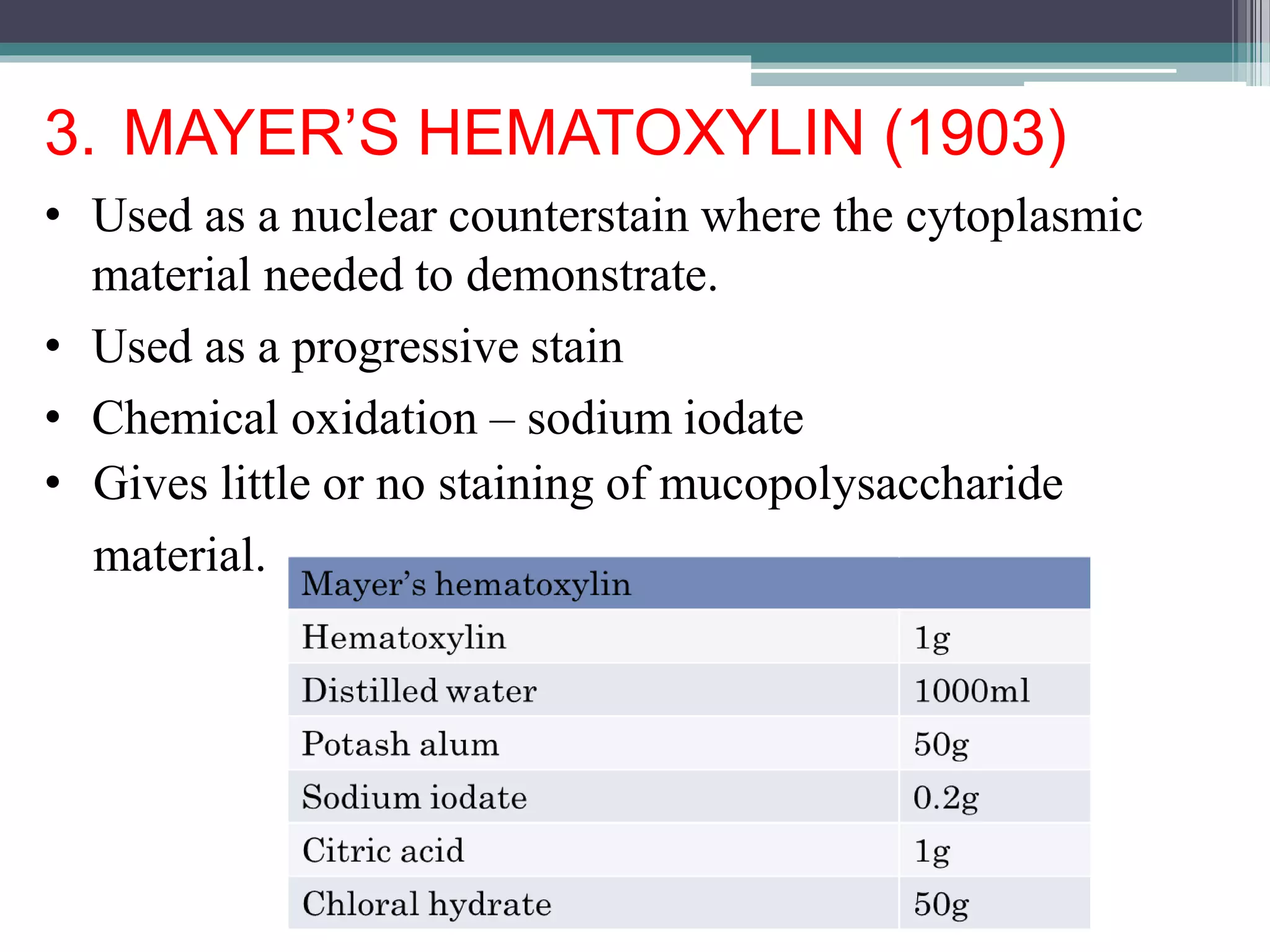Hematoxylin and eosin staining | PPTX