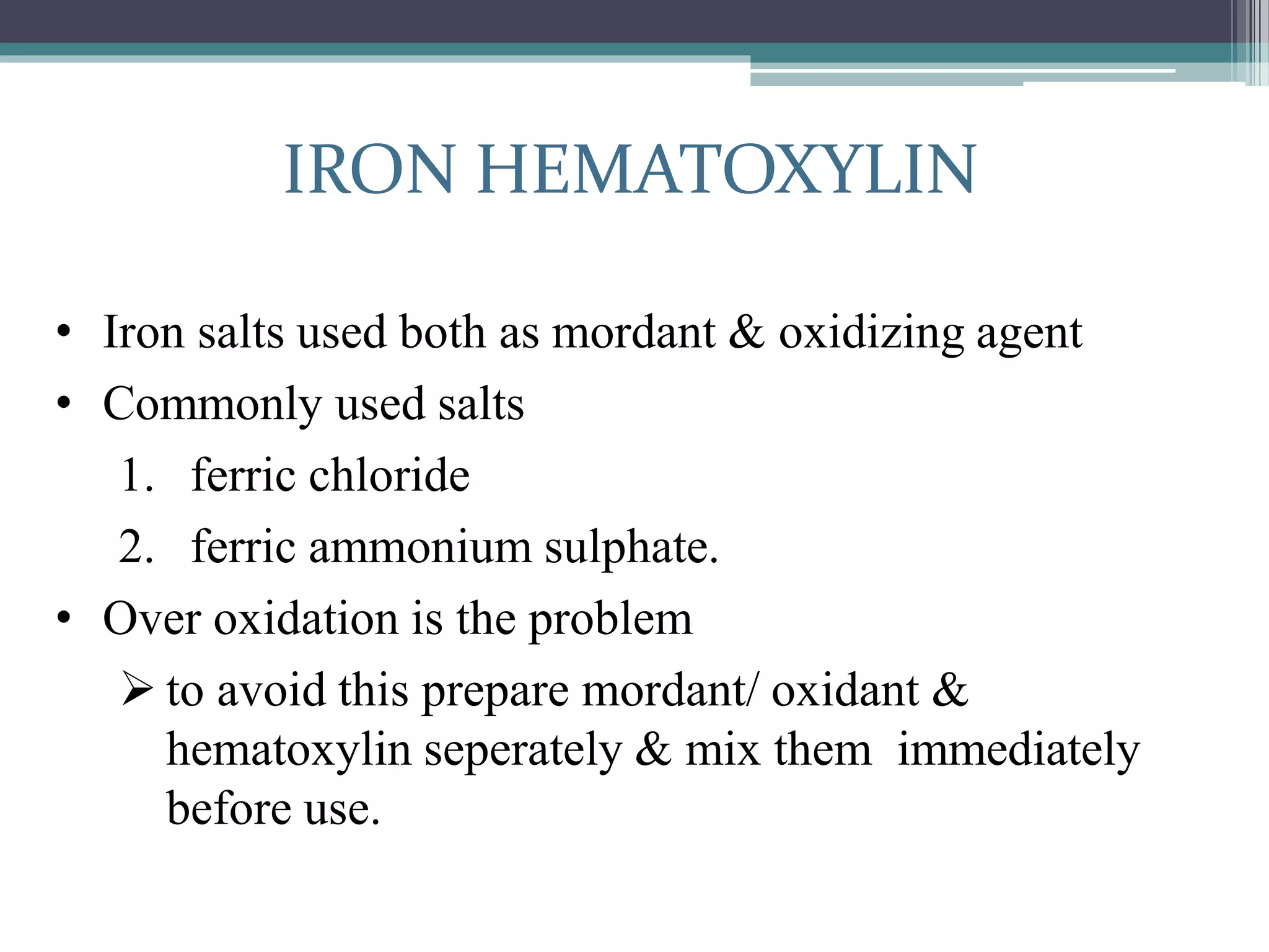 Hematoxylin and eosin staining | PPTX