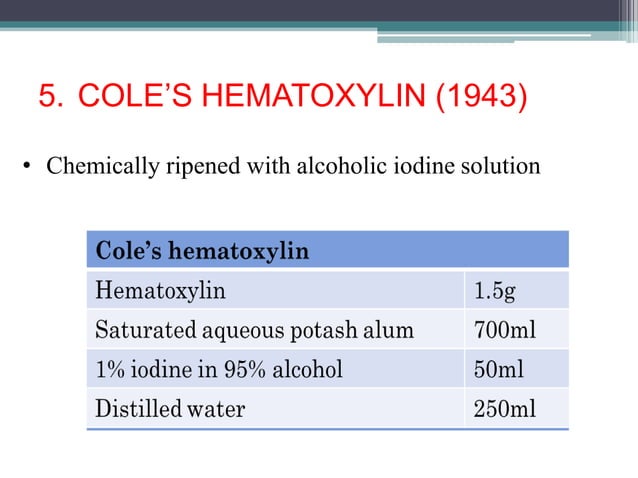 Hematoxylin and eosin staining | PPTX