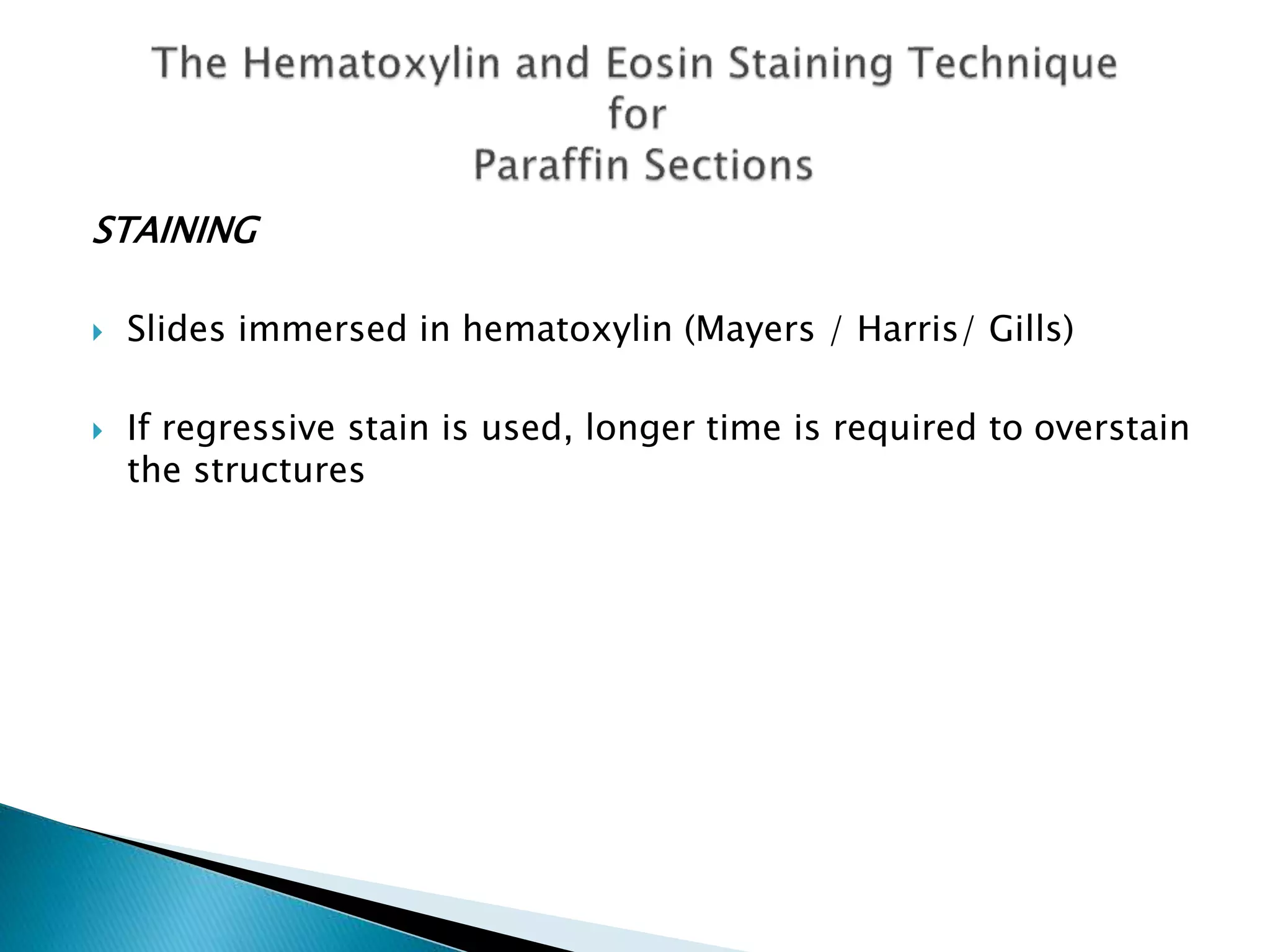 Hematoxylin and Eosin Staining | PPTX