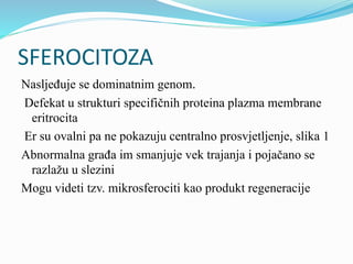 Hemolitička anemija | PPTX