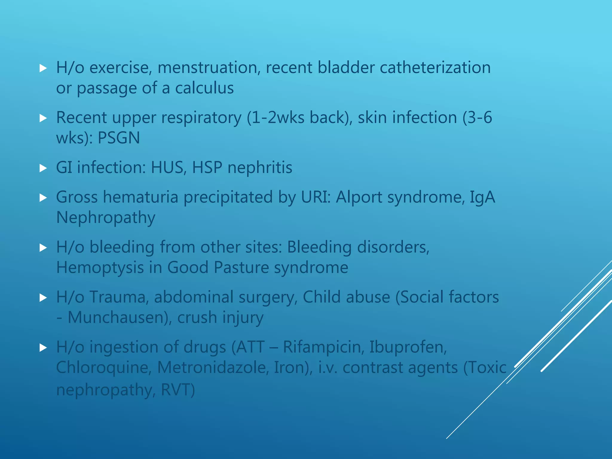 Hematuria in children | PPTX
