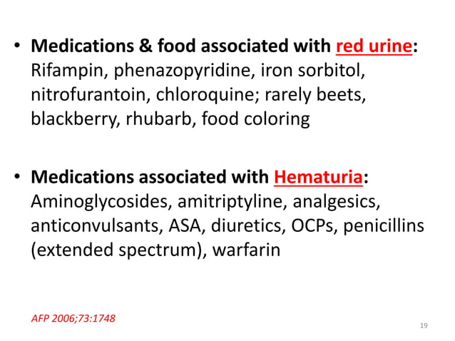Approach to Hematuria in primary care | PPT