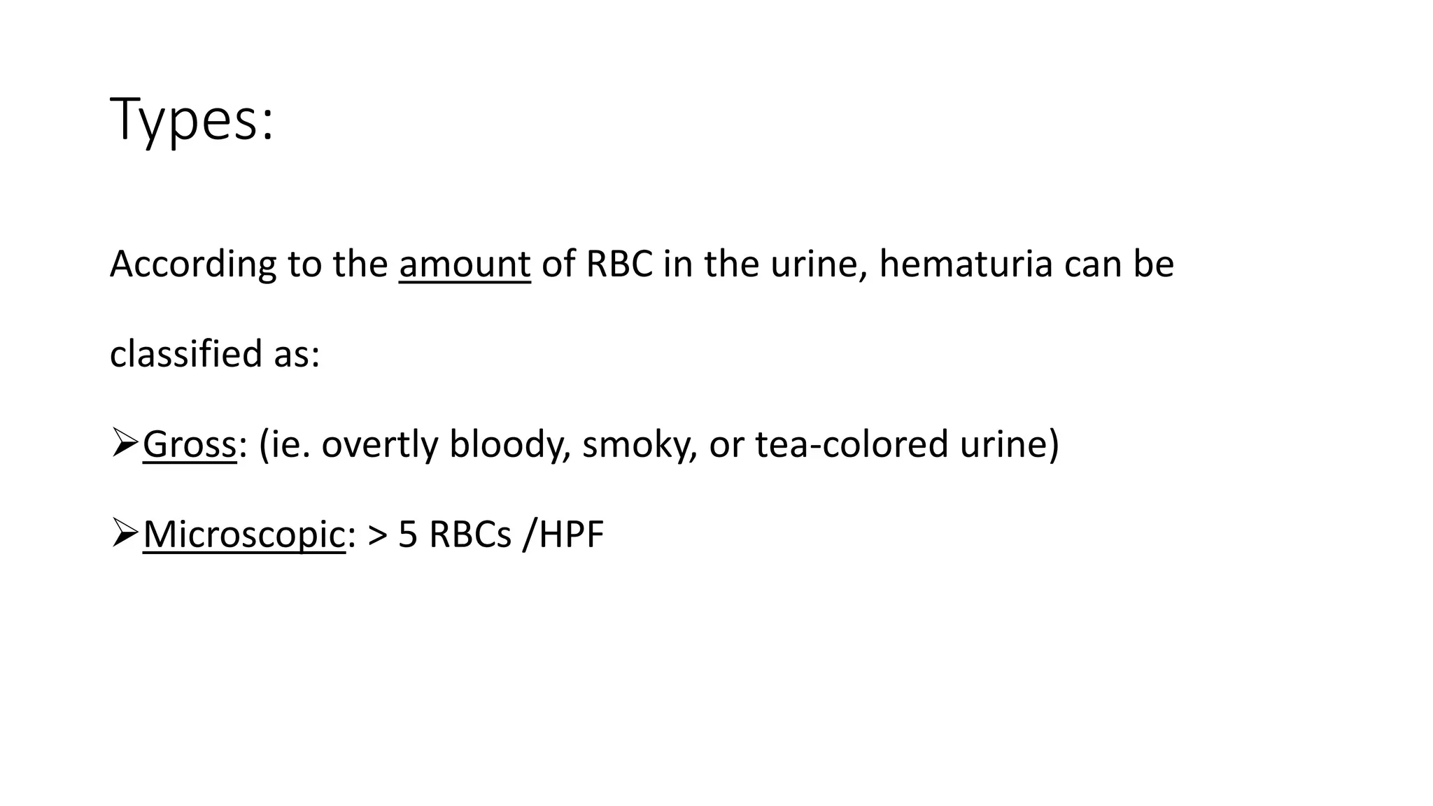 Hematuria | PPTX