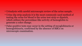 Hematuria - definition, types, risk factors, classification, etiology ...