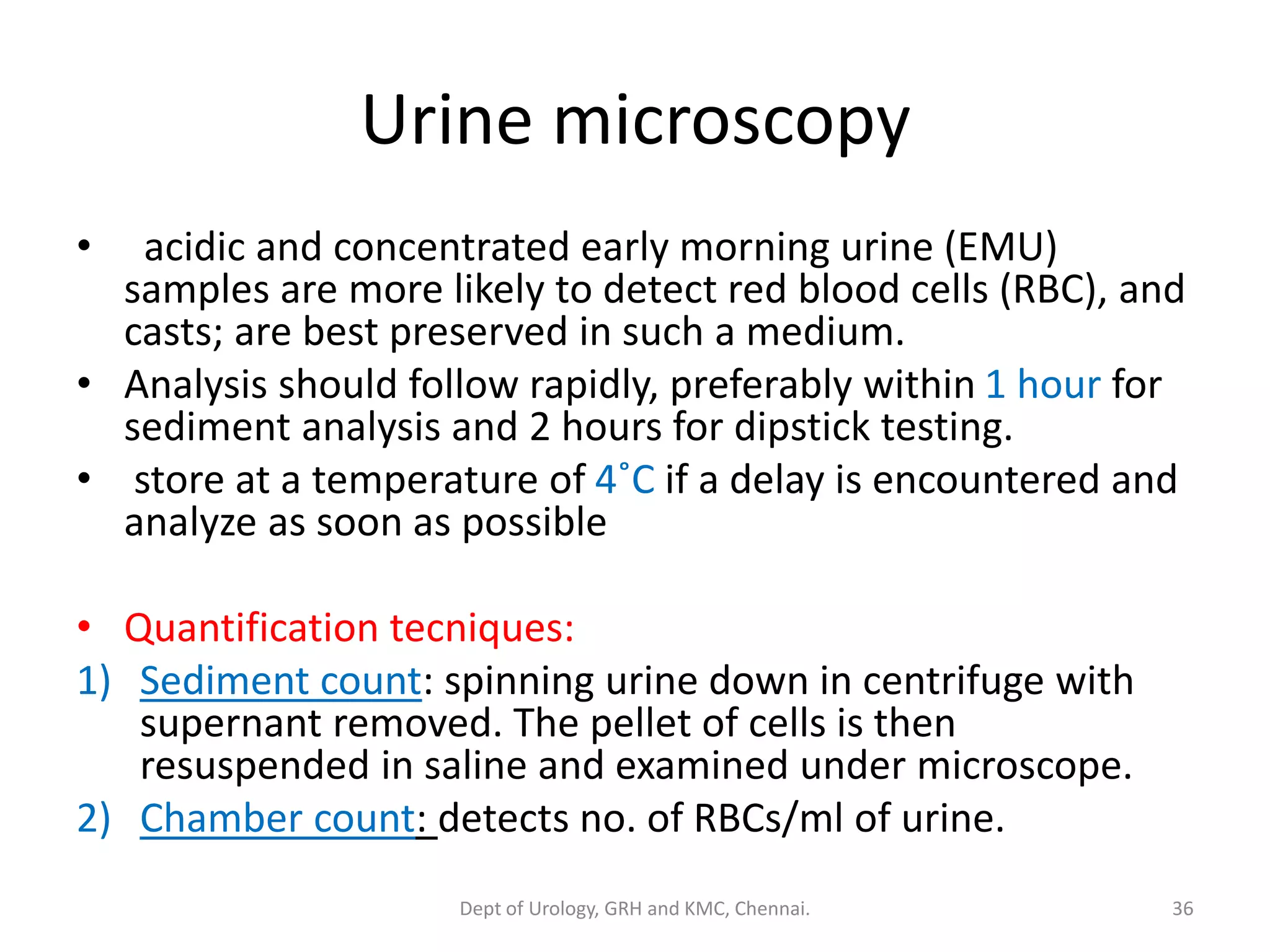 Hematuria - causes and evaluation | PDF