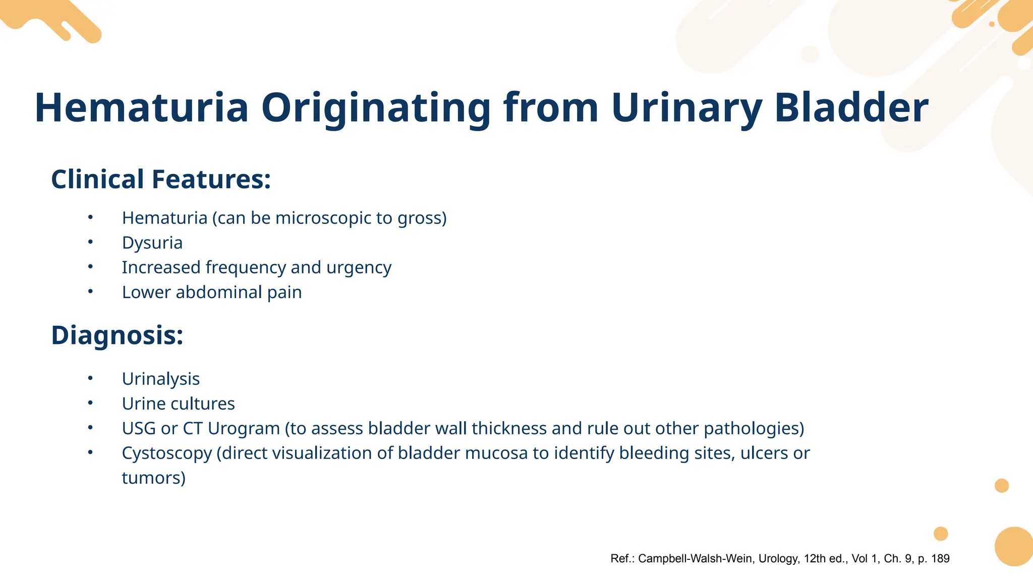 Surgical Aspects of Hematuria - Dr. Sattwik Acharya.pptx