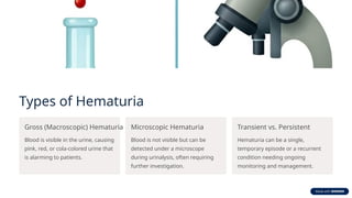 Hematuria-Understanding-Blood-in-the-Urine | PPTX