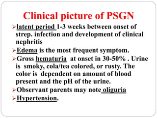 Hematuria and acute glomeulonephritis | PPT