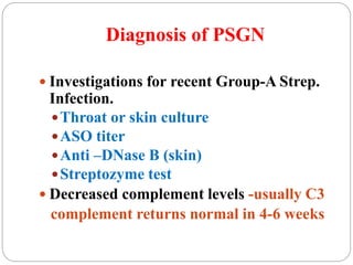 Hematuria and acute glomeulonephritis | PPT
