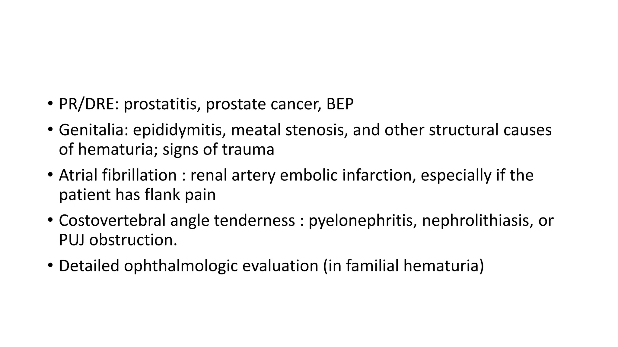 Approach to Hematuria | PPTX