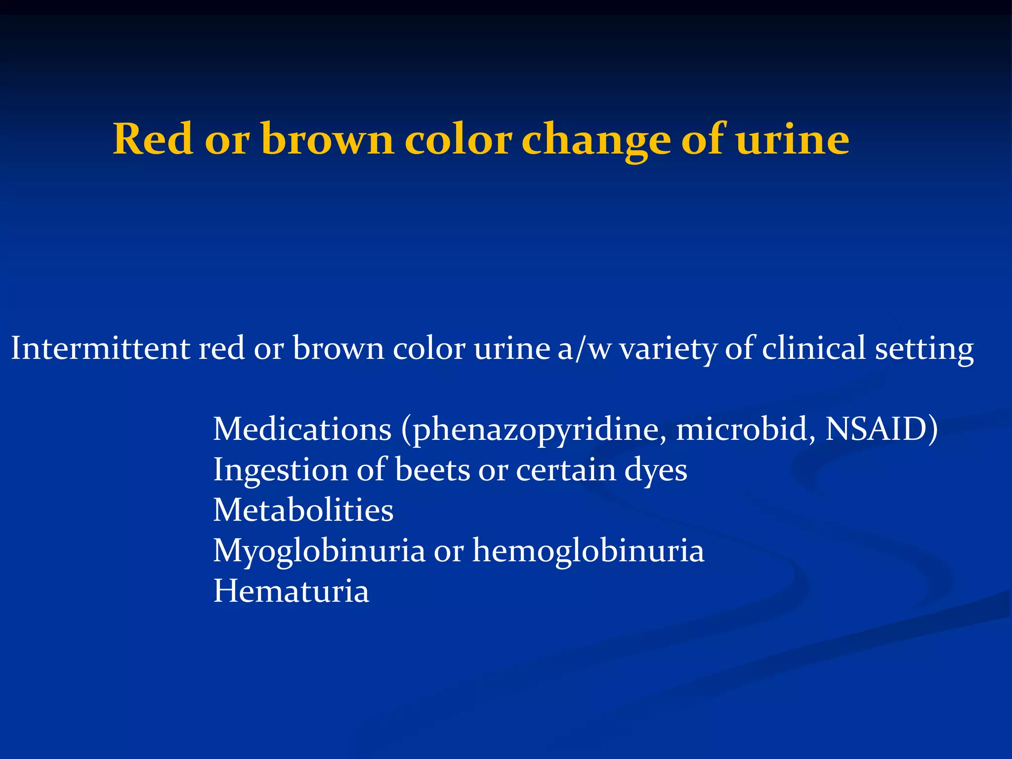 Hematuria | PPSX