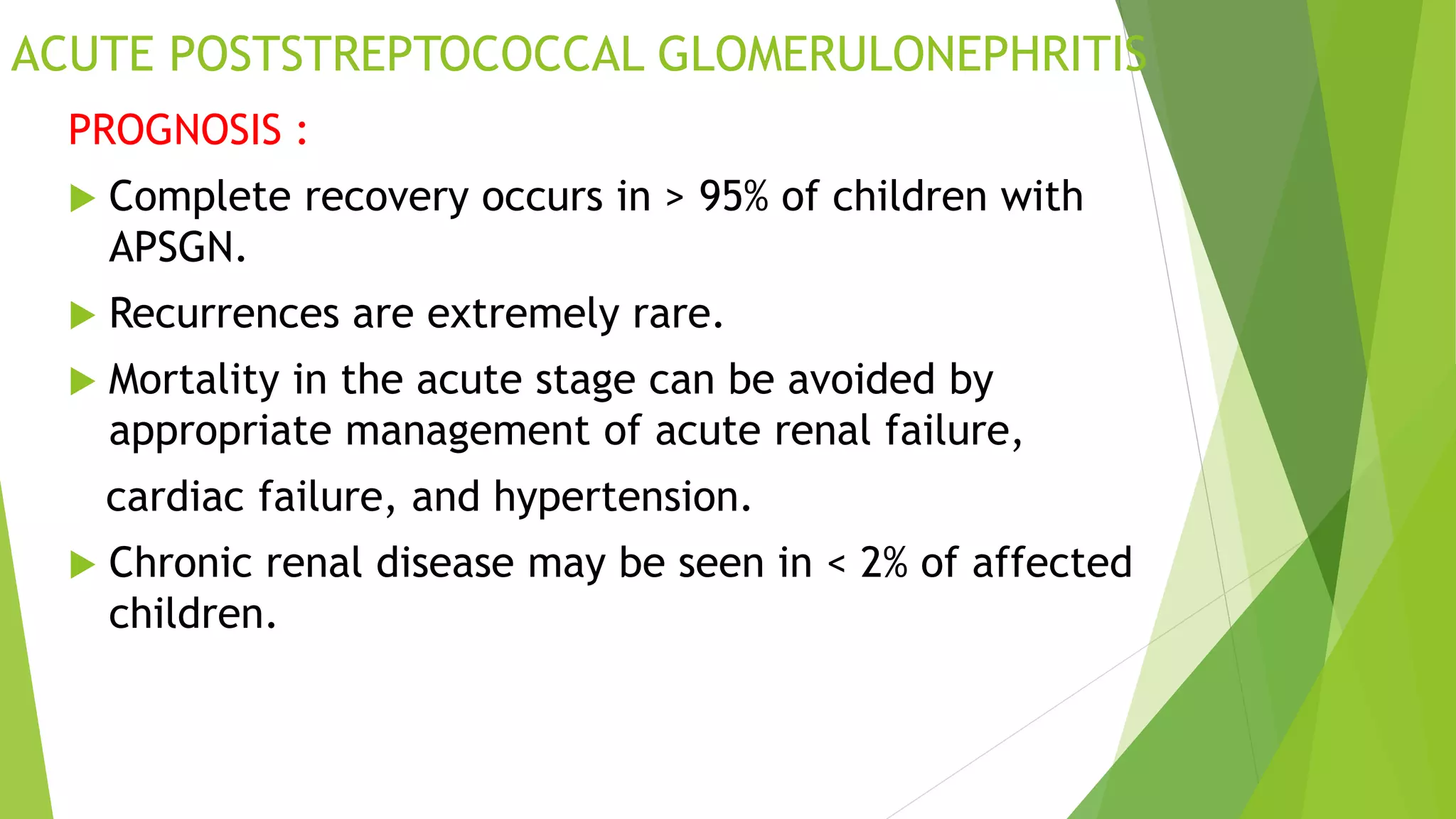 APPROACH TO HEMATURIA IN CHILDREN and APSGN | PDF