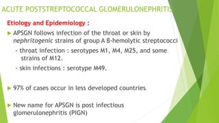 APPROACH TO HEMATURIA IN CHILDREN and APSGN | PDF