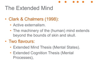 Human-Extended Machine Cognition, Paul Smart | PPTX