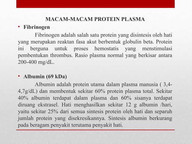 HEME ,DARAH DAN PROTEIN PLASMA seldarah merah | PPTX