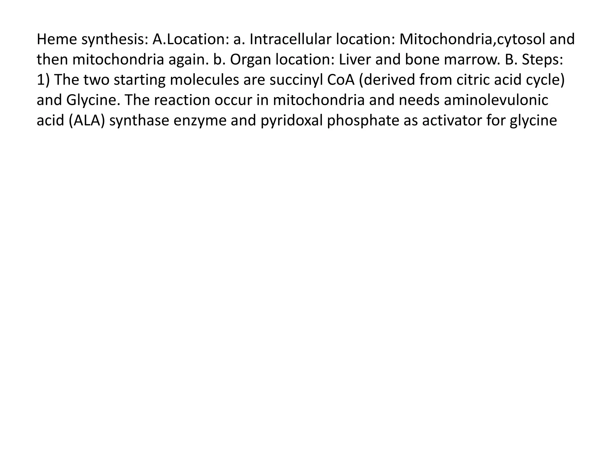 Heme metabolism | PPTX
