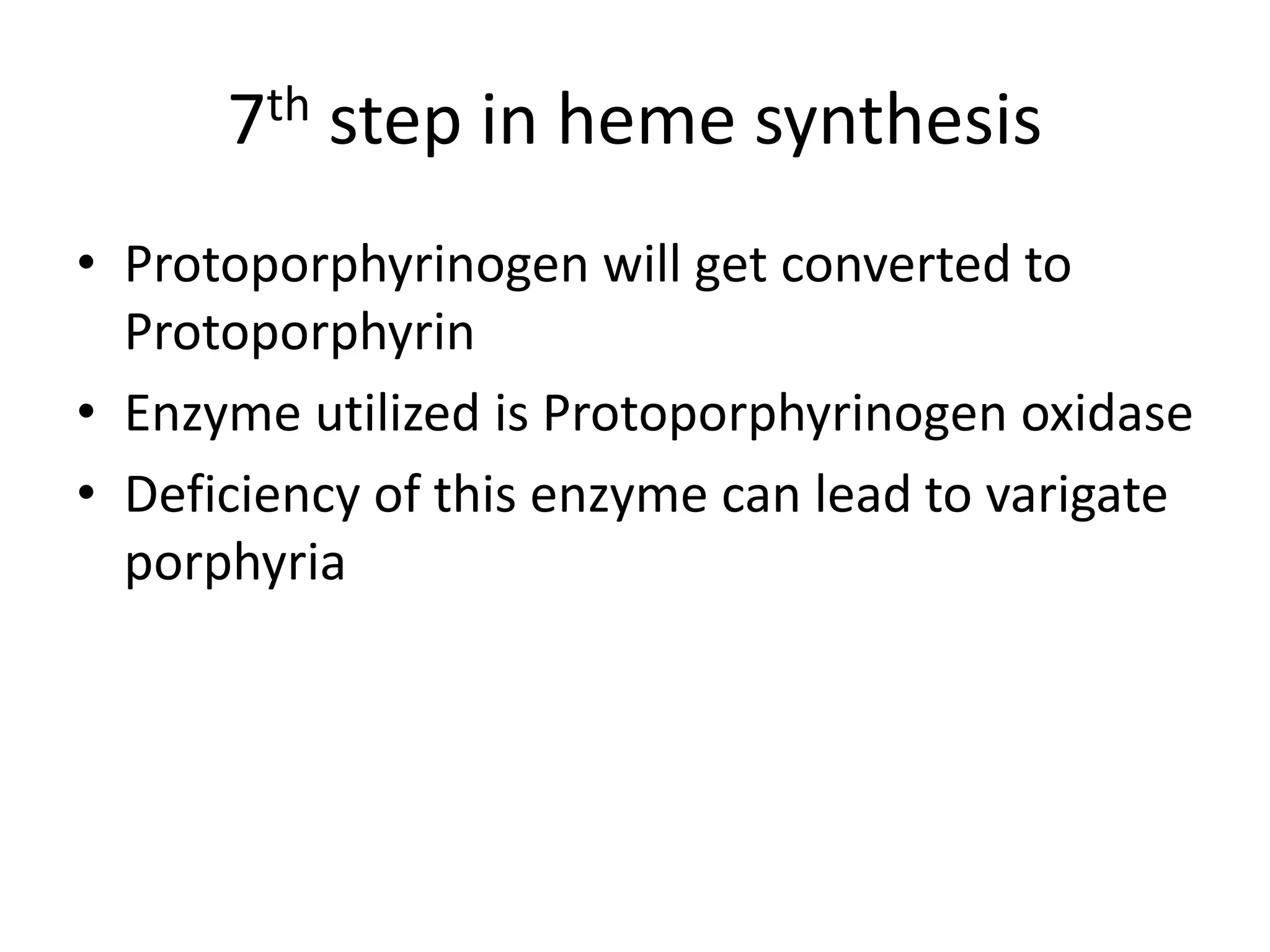 Heme synthesis | PPTX