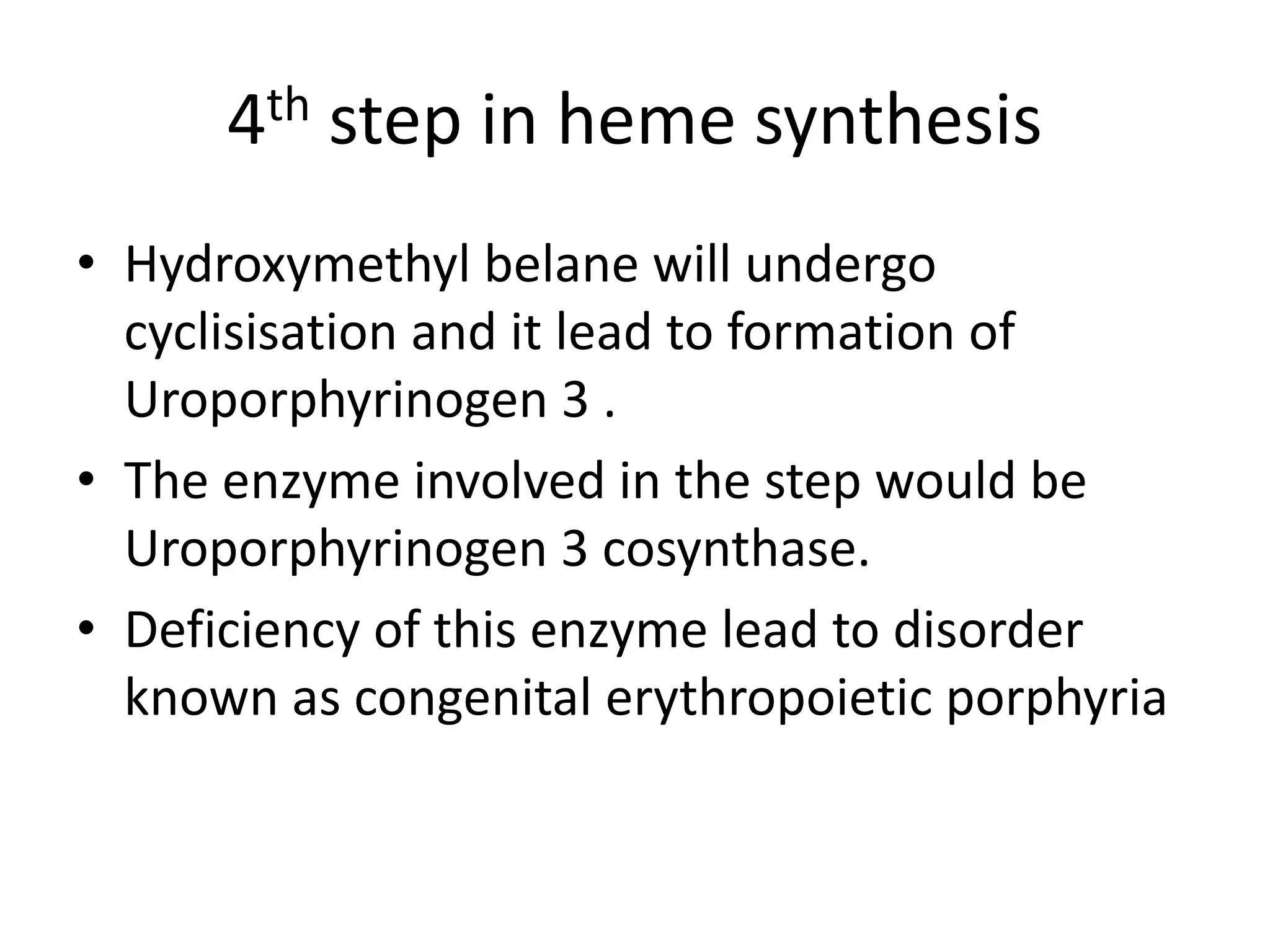 Heme synthesis | PPTX