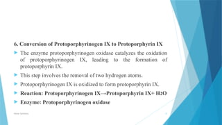 Heme Synthesis.pptx....................... | PPT