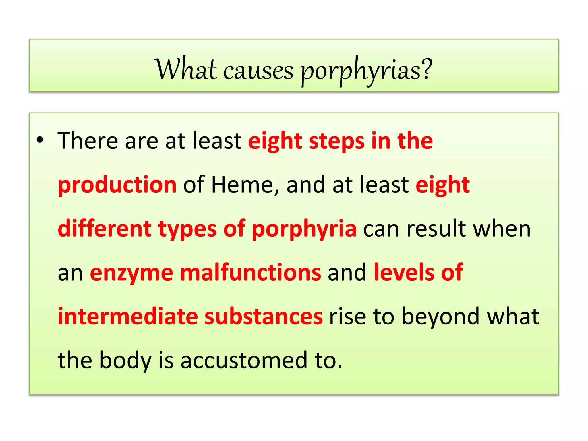 Heme synthesis and porphyrias by dr siva kumar reddy | PPTX