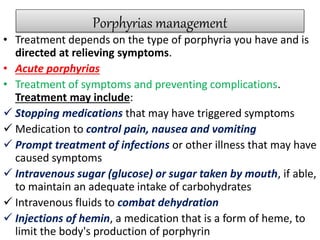 Heme synthesis and porphyrias by dr siva kumar reddy | PPTX