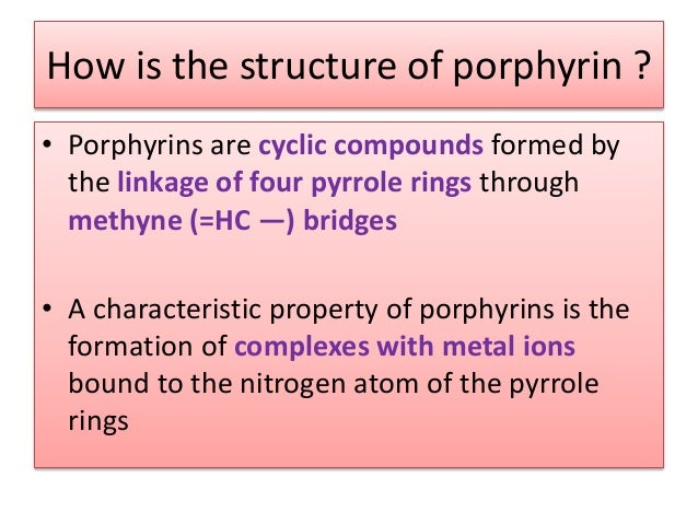Heme synthesis and porphyrias by dr siva kumar reddy Heme synthesis and porphyrias by dr siva kumar reddy
