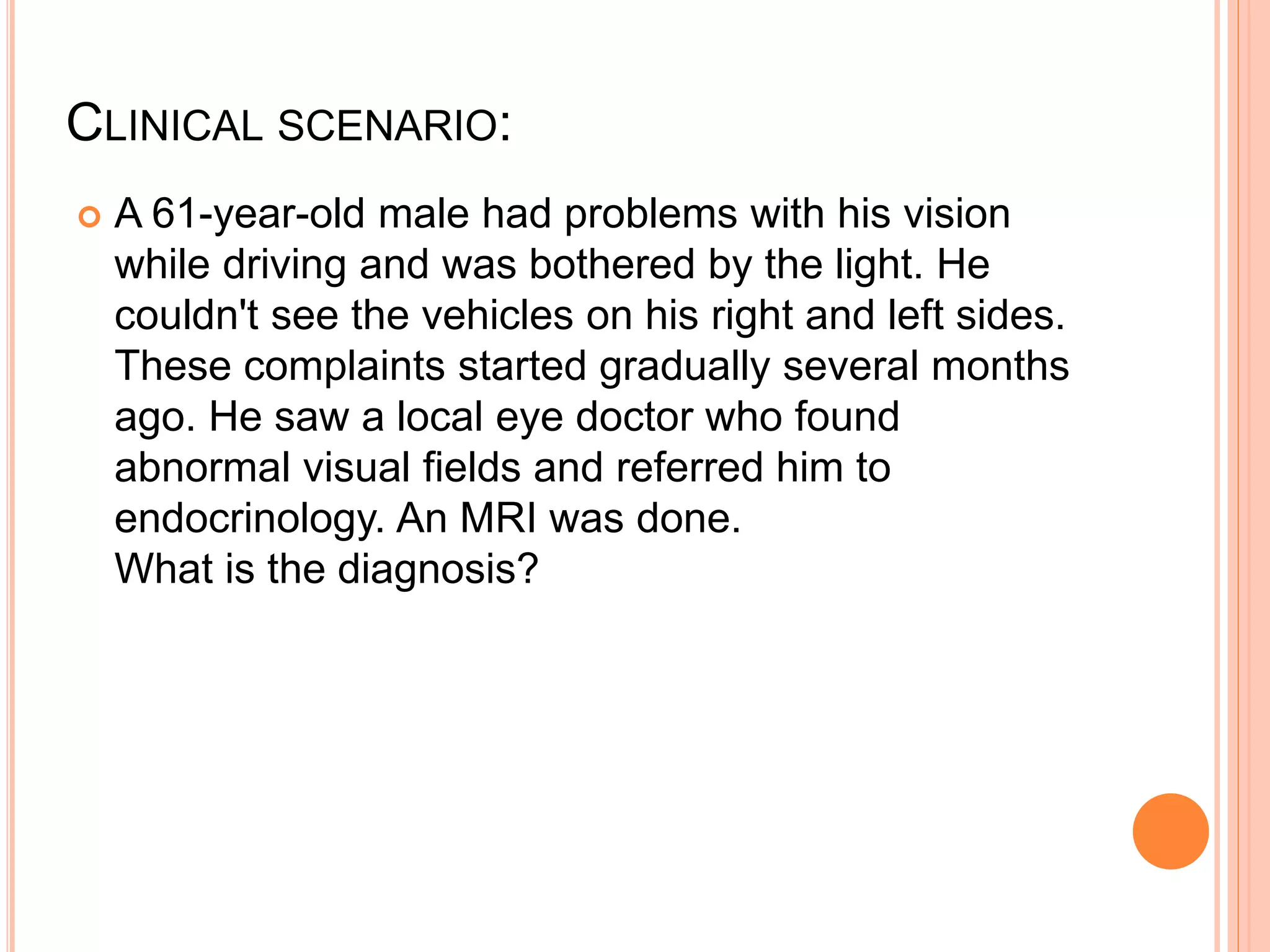 Bitemporal Heteronymous Hemianopia | PPTX