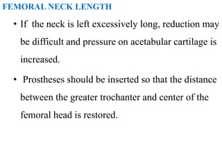 Hemiarthroplasty of Hip joint | PPTX
