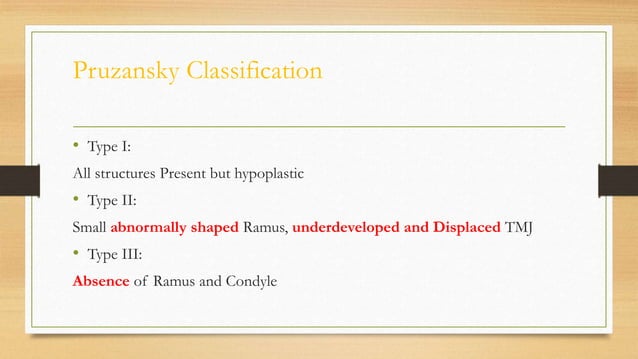 Hemifacial microsomia | PPTX | Ear, Nose and Throat Conditions ...