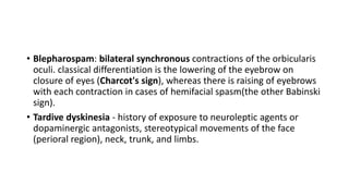 Hemifacial Spasm | PPTX
