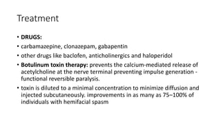 Hemifacial Spasm | PPTX