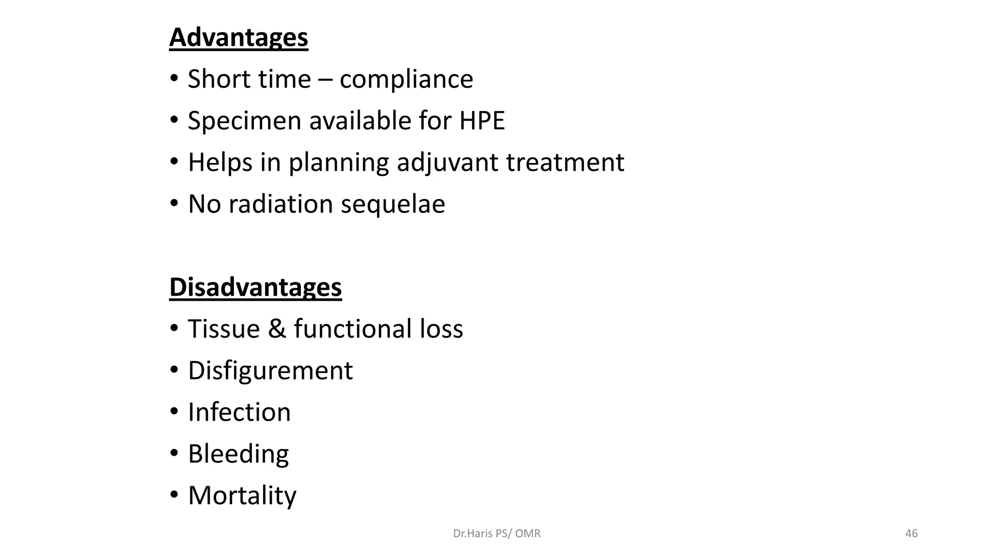 Hemiglossectomy and mandibulectomy Dr. M.Erami | PPTX